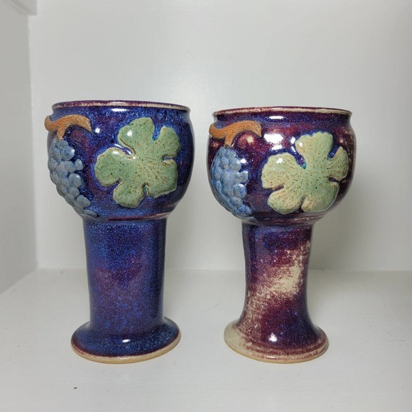 Accents | Alan And Donna Podesto Sonoma County Pottery Goblets | Poshmark